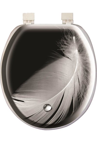 Softy Classic Desenli Yumuşak Klozet Kapağı