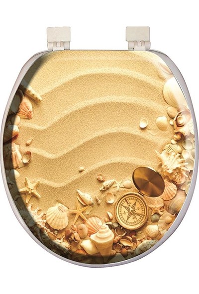 Softy Classic Desenli Yumuşak Klozet Kapağı