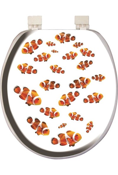 Softy Classic Desenli Yumuşak Klozet Kapağı