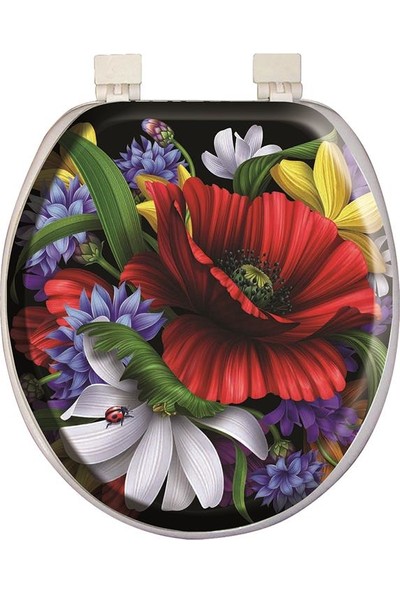 Softy Classic Desenli Yumuşak Klozet Kapağı