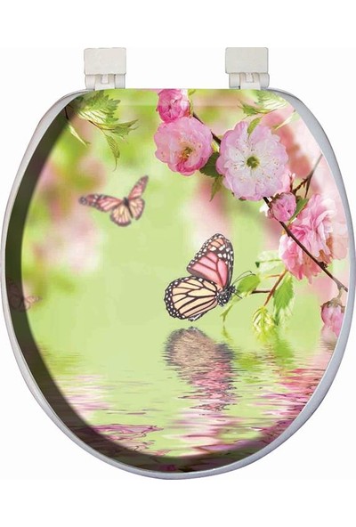 Softy Classic Desenli Yumuşak Klozet Kapağı