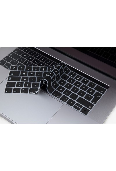Laptop MacBook Pro TouchBar Klavye Koruyucu 13inc A1706 1989 2159 15inc A1707 1990 Türkçe Baskılı Laptop MacBook Pro TouchBar Klavye Koruyucu 13inc A1706 1989 2159 15inc A1707 1990 Türkçe Baskılı