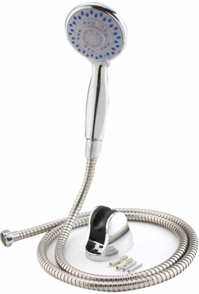 Camp Clover Fonksiyonlu 3 Aşamalı Duş Seti Başlık Hortum ve Takma Aparatı