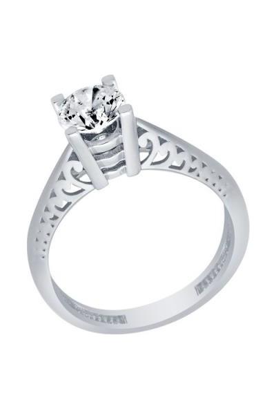 Diamond Line-Gülaylar 14 Ayar Tektaş Yüzük