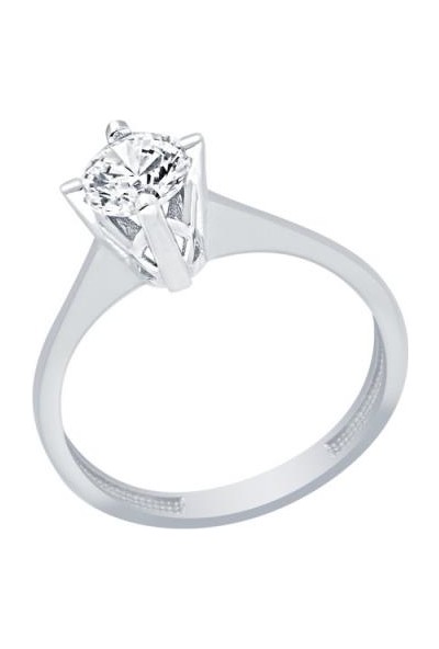 Diamond Line-Gülaylar 14 Ayar Tektaş Yüzük