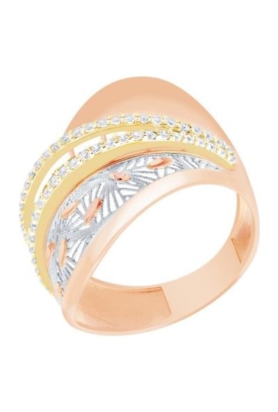 Diamond Line-Gülaylar 14 Ayar Trend Yüzük