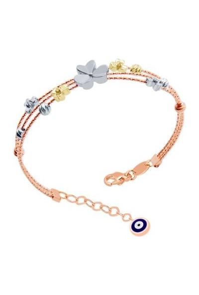 Diamond Line-Gülaylar 14 Ayar Toplu Bilezik 1010418356G