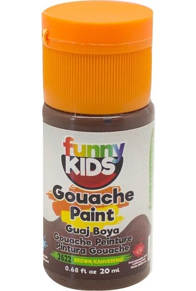 Funny Kids Guaj Boya 20 ml - 2622 Kahverengi