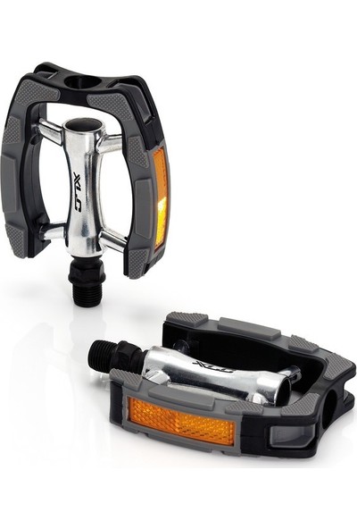 Xlc Pedal Comfort Alumınyum Plastıc Siyah-Gümüş-Gri Xlc Pedal Comfort Alumınyum Plastıc Siyah-Gümüş-Gri