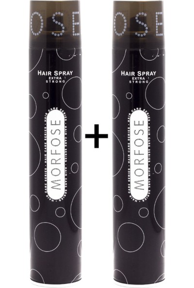 Morfose Extra Strong Saç Spreyi 2 x 400 ml Morfose Extra Strong Saç Spreyi 2 x 400 ml