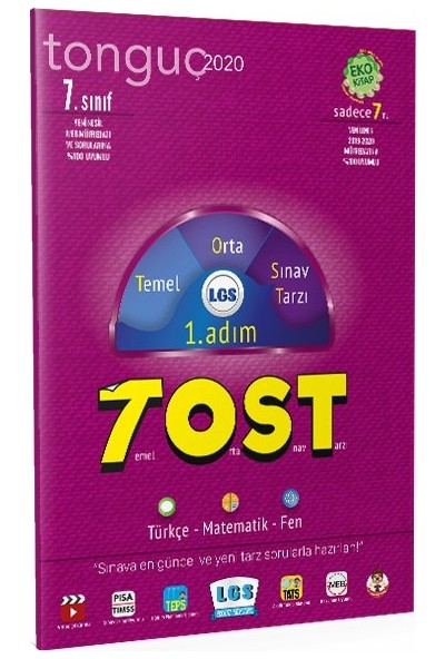 Tonguç Akademi 7. Sınıf Tost 1. Adım Tonguç Akademi 7. Sınıf Tost 1. Adım