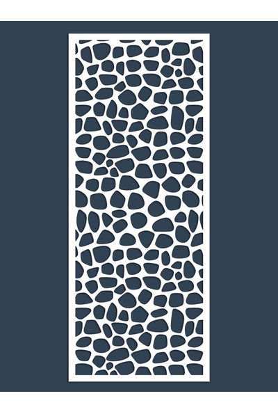 Liar Ahşap Seperatör (Paravan) - KSP-11 - (10 mm) - (69 cm x 139 cm) - (Beyaz)