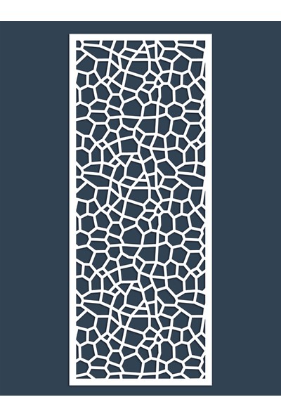 Liar Ahşap Seperatör (Paravan) - KSP-30 - (18 mm) - (100 cm x 210 cm) - (Beyaz)