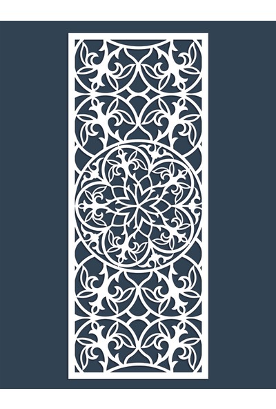 Liar Ahşap Seperatör (Paravan) - KSP-200 - (10 mm) - (69 cm x 139 cm) - (Beyaz)
