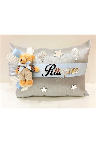 Buki'nin Atölyesi Bebek Takı Yastığı Buki'nin Atölyesi Bebek Takı Yastığı