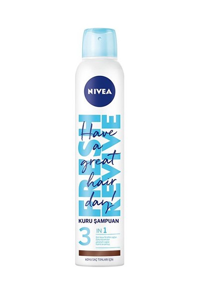 Nivea Kuru Şampuan Koyu Ton 200 ml