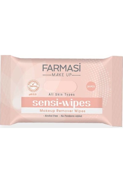 Farmasi Sensi Wipes Makyaj Temizleme Mendili -1201006 Farmasi Sensi Wipes Makyaj Temizleme Mendili -1201006