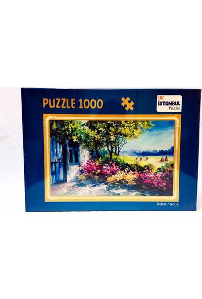 İstanbul Puzzle Bahar Temalı 1000 Parça Puzzle İstanbul Puzzle Bahar Temalı 1000 Parça Puzzle