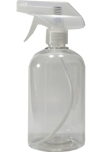 Paradise Boş Pet Şişe Ambalaj 500 ml ve Valf Takım 5 Adet Sprey Şişesi