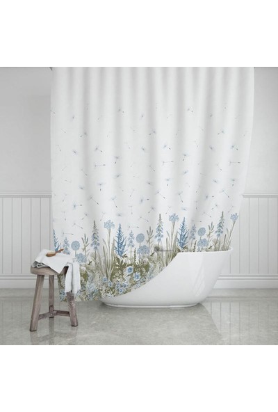 Prado Kır Banyo Perdesi, Duş Perdesi 180X200CM