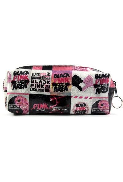 Modaroma Black Pink Simli Kalemlik