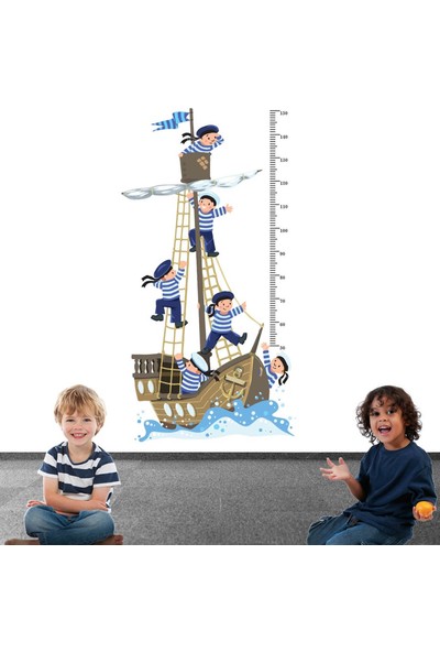 Kt Decoration Deniz - Gemi ve Korsanlar Boy Ölçer Gelişim Tablosu Kt Decoration Deniz - Gemi ve Korsanlar Boy Ölçer Gelişim Tablosu