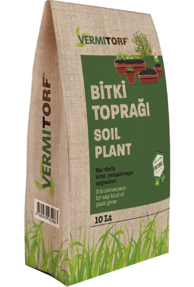 Vermitorf Bitki Yetiştirme Saksı Toprağı 10 Lt Vermitorf Bitki Yetiştirme Saksı Toprağı 10 Lt