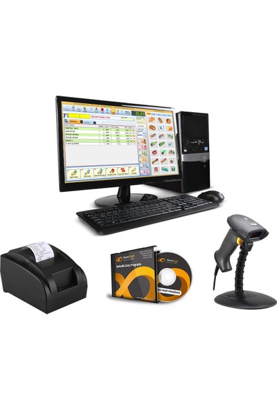 DemirSoft Market Mağaza Barkodlu Satış Sistemi Full Paket