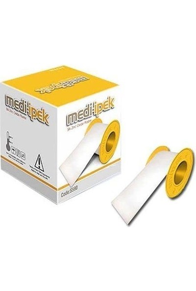 Medi İpek Tıbbi İpek Flaster 5 m x 10 cm Medi İpek Tıbbi İpek Flaster 5 m x 10 cm