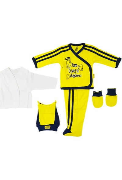 Özge Mini Pop 28004 Hastane Çıkışı Seti Lacivert-Fanatik Doğdum