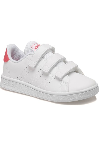 adidas Advantage C Beyaz Kız Çocuk Sneaker Ayakkabı