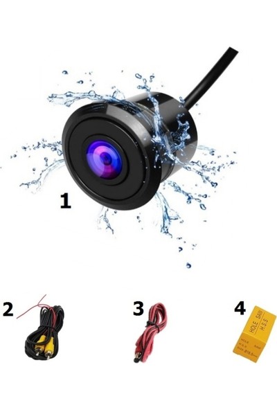 Wondex Hd Multi-Fonksiyonel Araç Geri Vites Geri Görüş Kamerası Wondex Hd Multi-Fonksiyonel Araç Geri Vites Geri Görüş Kamerası