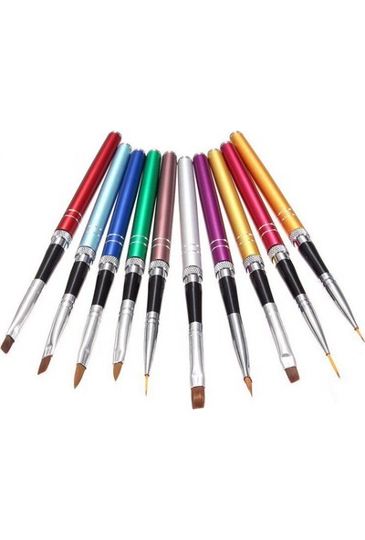 Nail One Tırnak Süsleme Fırçası 10'lu Nail One Tırnak Süsleme Fırçası 10'lu