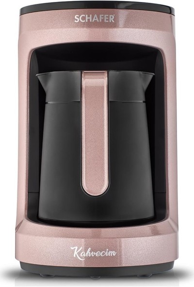Schafer Kahvecim Otomatik Türk Kahve Makinesi - Gül Kurusu