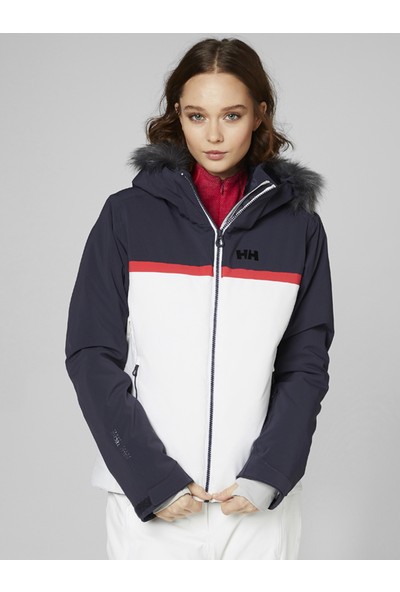 Helly Hansen Hh W Powderstar Jacket Hha 65646 Hha 001 L Kadın Beyaz Giyim Teknik Mont