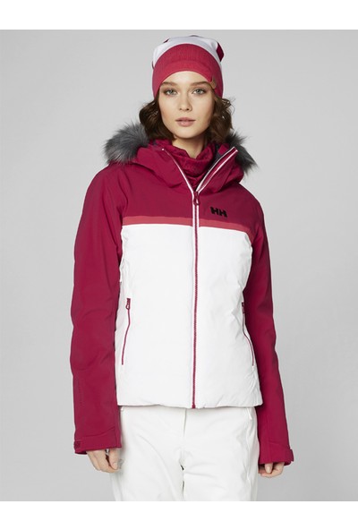 Helly Hansen Hh W Powderstar Jacket Hha 65646 Hha 002 S Kadın Beyaz Giyim Teknik Mont