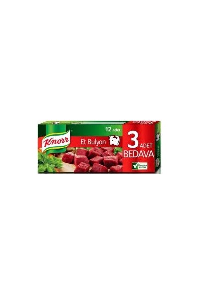 Knorr Et Suyu 12 Bulyon 120 gr Knorr Et Suyu 12 Bulyon 120 gr