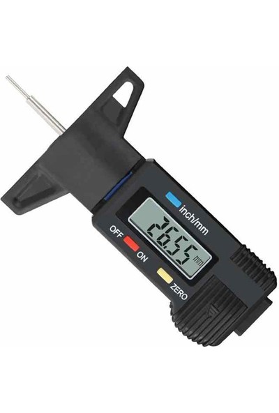 Dijital LCD Lastik Derinlik Ölçer Diş Derinlik Ölçme Kumpası