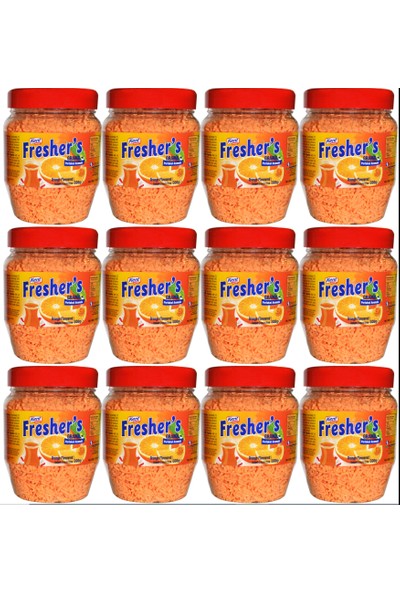 Fresher's Oralet Granül Portakal Aromalı İçecek 12'li 300 gr Fresher's Oralet Granül Portakal Aromalı İçecek 12'li 300 gr