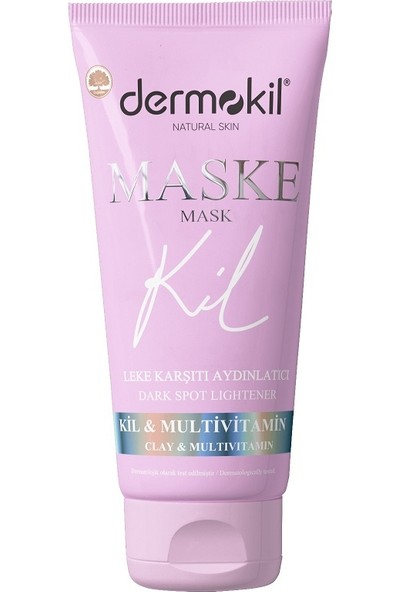Dermokil Leke Karşıtı Aydınlatıcı Maske (Multi Vitamin&Kil) 75 Ml