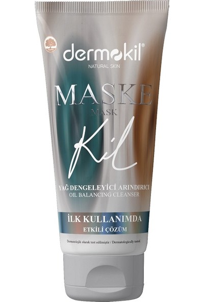 Dermokil Yağ Dengeleyici Arındırıcı Maske (Bal Özü&Kil) 75 Ml