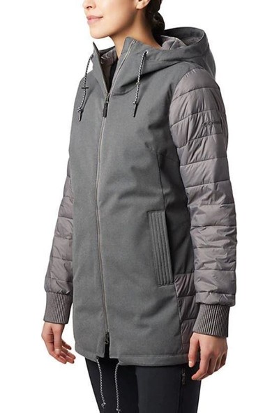 Columbia Boundary Bay Hybrid Kadın Mont