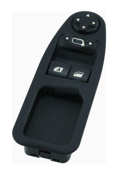 Parçazamanı Fiat Scudo 2007-2014 Cam Açma Düğmesi Sürücü Tarafı Auto Parçazamanı Fiat Scudo 2007-2014 Cam Açma Düğmesi Sürücü Tarafı Auto