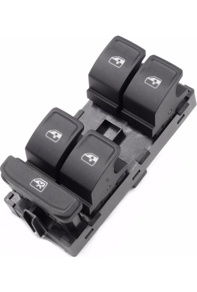 Parçazamanı Skoda Superb 2015-2017 Sonrası Cam Açma Düğmesi Dörtlü 5G0959857B