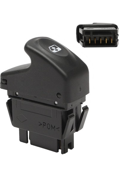 Parçazamanı Dacıa Logan (Arka) Cam Açma Düğmesi Tekli 7700838100 Parçazamanı Dacıa Logan (Arka) Cam Açma Düğmesi Tekli 7700838100