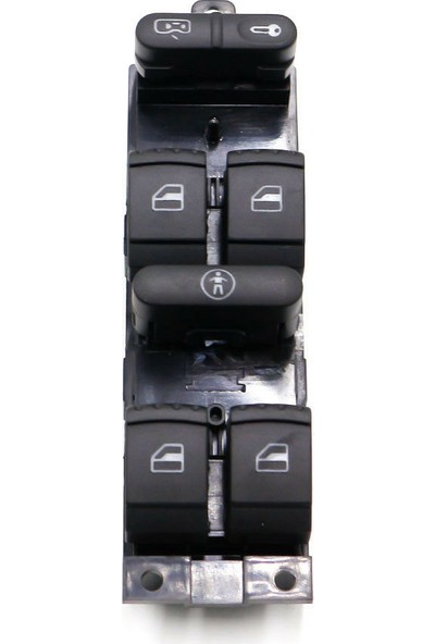 Parçazamanı Volkswagen Golf 4 Cam Açma Düğmesi Sol Dörtlü 1J4959857B Parçazamanı Volkswagen Golf 4 Cam Açma Düğmesi Sol Dörtlü 1J4959857B
