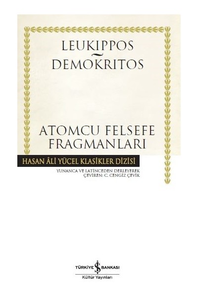 Atomcu Felsefe Fragmanları - Leukippos - Demokritos