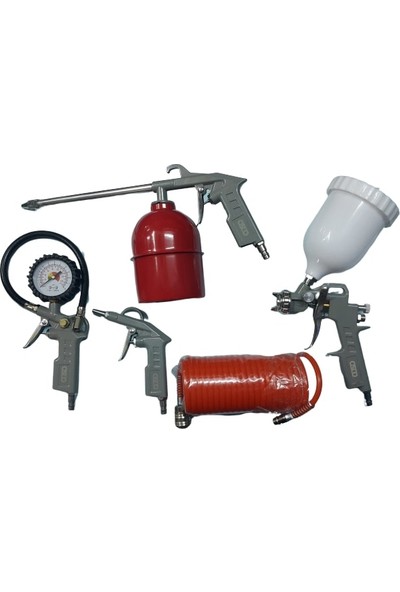 Osco 79501 Havalı Alet Seti 5'li Osco 79501 Havalı Alet Seti 5'li