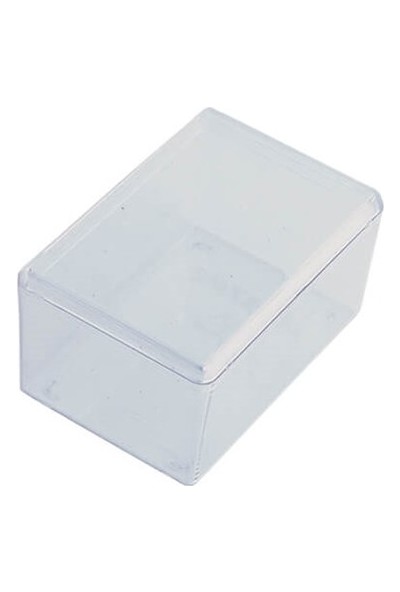 Hipaş Plastik - Şeffaf Kapaklı Kutu - Hp-25 (2 adet )