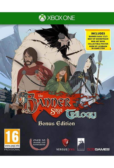 The Banner Saga Trilogy Bonus Edition Xbox One Oyun The Banner Saga Trilogy Bonus Edition Xbox One Oyun